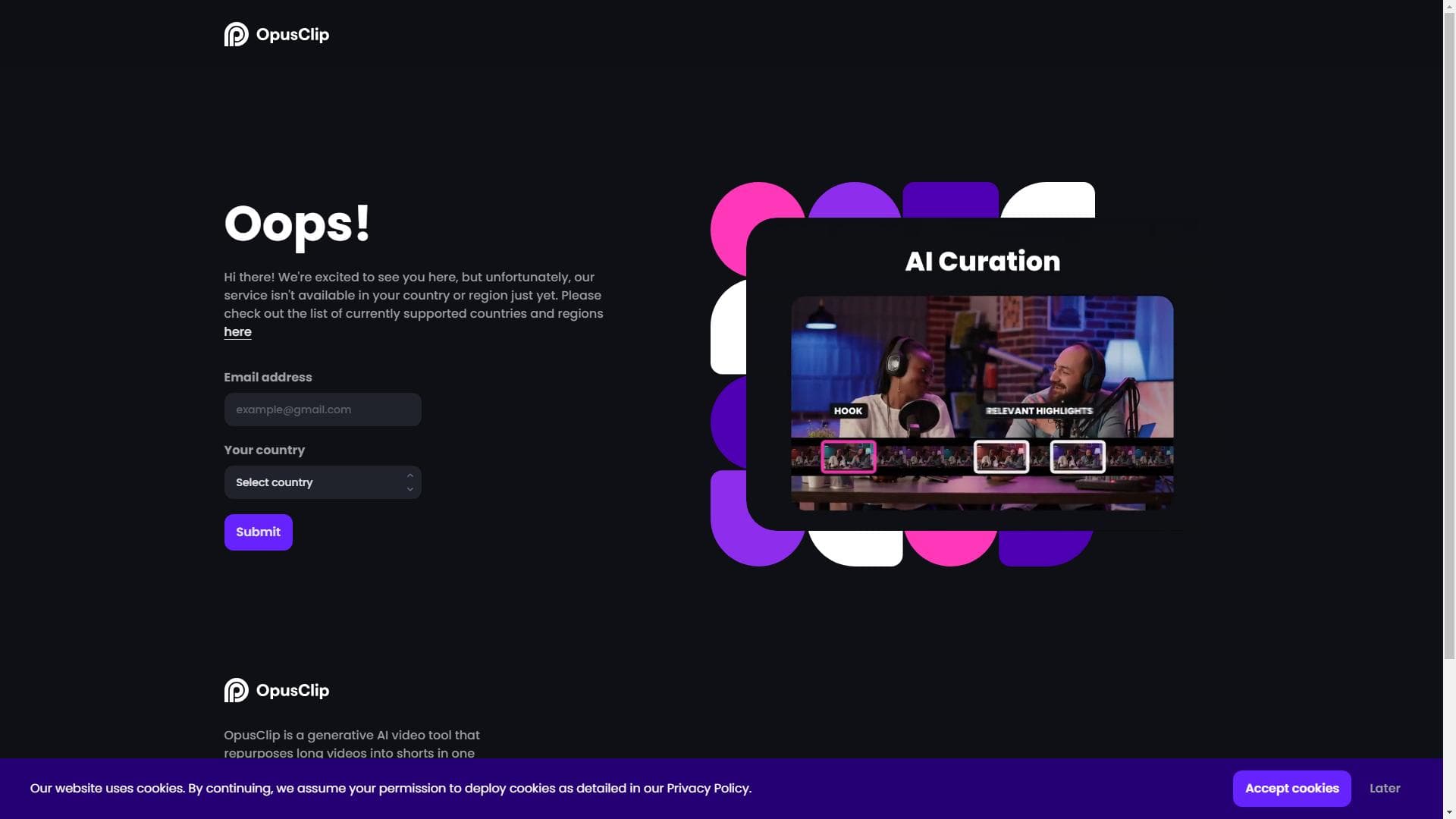 Opus Clip - AI-powered Video Repurposing