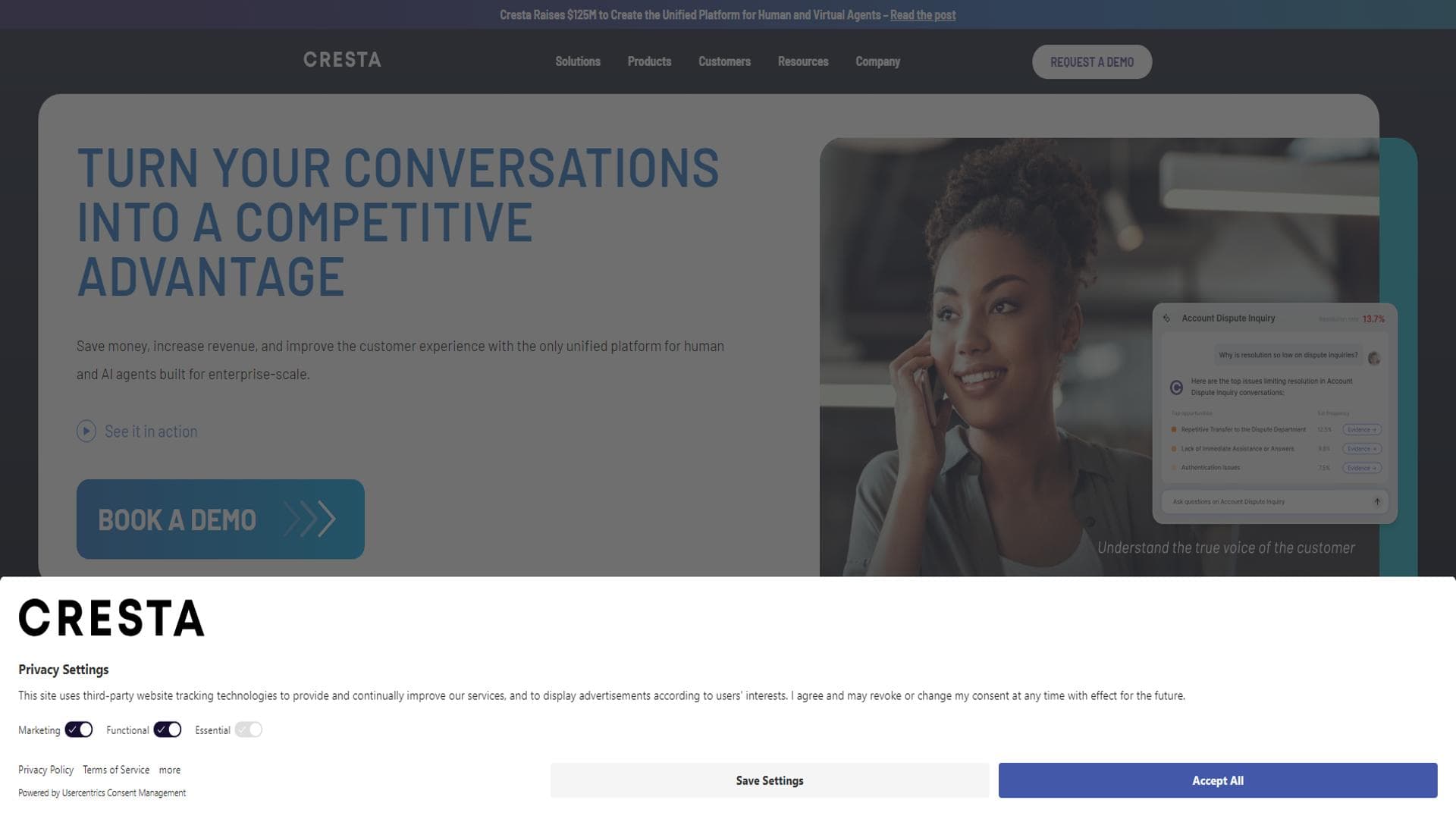 Cresta | Generative AI Platform for Contact Centers